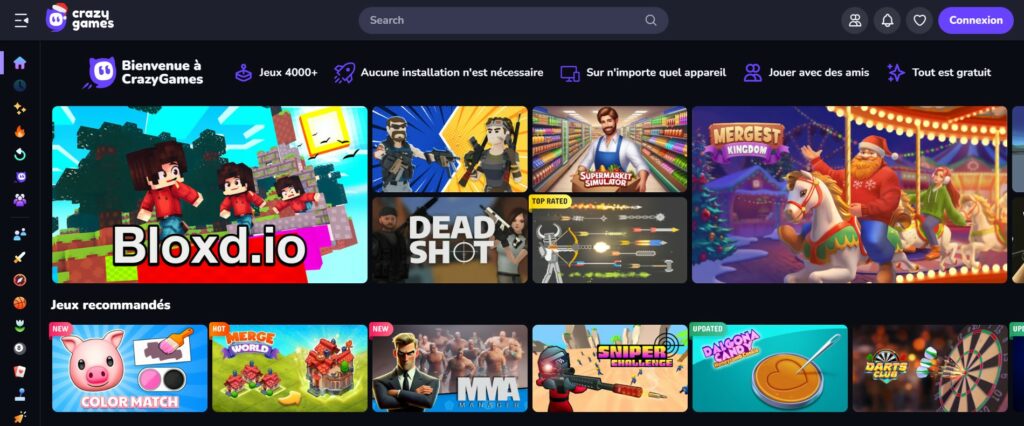 Crazy Games - Tout savoir sur le site de jeux vidéo Crazygames.fr ...